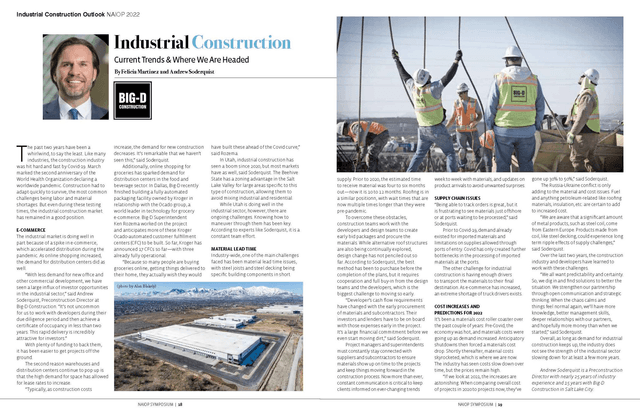 Recently Big-D Construction’s Andrew Soderquist from our Salt Lake ...